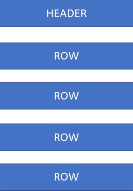 Html Increase Gap Between Every Rows In A Table Stack Overflow