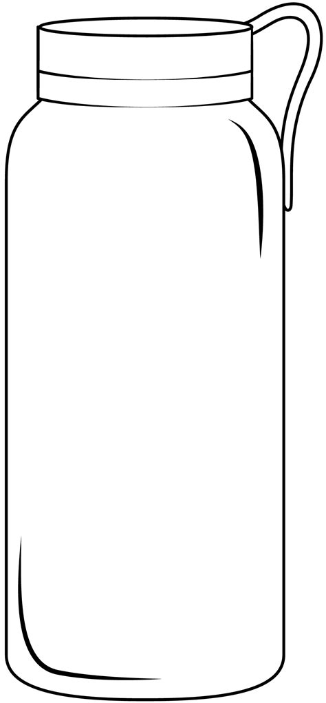 Water Bottle Template Professional Template Central Zone