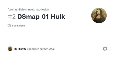 Dsmap Hulk Issue Furuhashilab Marvel Mapdesign Github