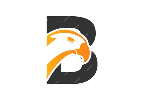 Premium Vector Letter B Eagle Head Logo Design Vector Template Modern