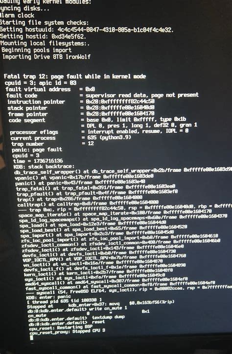 Truenas Core Stuck In Boot Loop Is It Toast TrueNAS General TrueNAS Community Forums