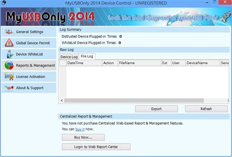 MyUSBOnly USB Control Software USB Security Device Control Endpoint Security Block USB Port
