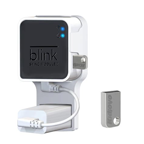 256gb Usb Flash Drive And Wall Mount For Blink Sync Module 2 With Short Cable Declutter Save