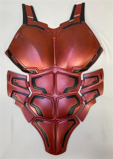Crusader Urethane Chest And Ab Armor Etsy