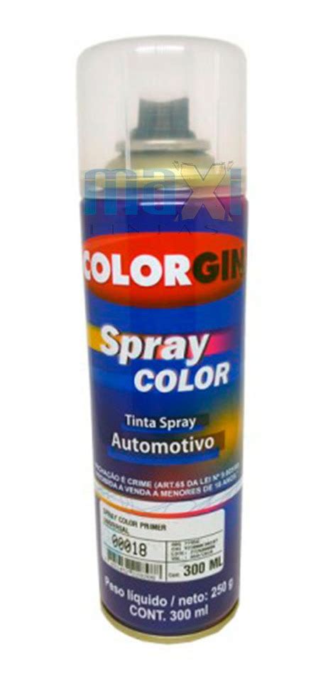 Spray Primer Universal Automotivo Colorgin 300 Ml R 22 30 Em Mercado Livre