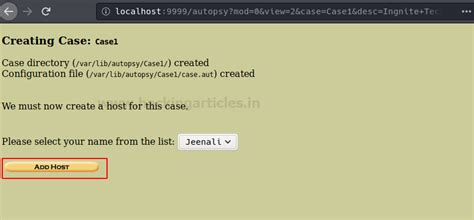 Forensic Investigation Autopsy Forensic Browser In Linux Hacking Articles