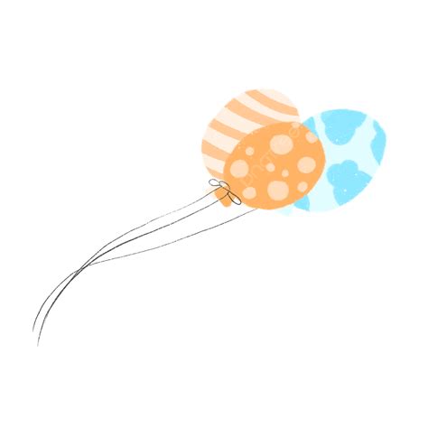 다채로운 풍선 일러스트 만화 클립 아트 색깔 풍선 만화 Png 일러스트 및 Psd 이미지 무료 다운로드 Pngtree