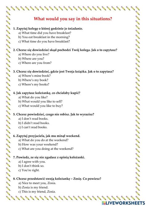 Language Functi… Free Interactive Worksheets 899054