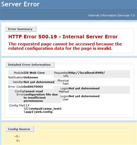 Asp Net IIS Permissions Issue When Trying To Isolate My Web Application Stack Overflow