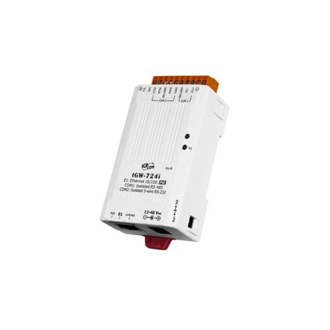 MODBUS TCP Master Serial RTU Slave Gateway X RJ X RS X RS