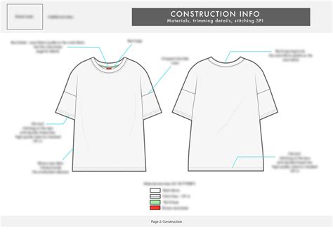 Oversized Boxy T Shirt Tech Pack Illustrator Photoshop Procreate Etsy