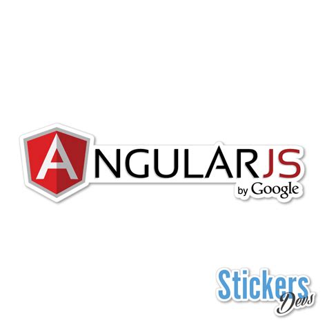 Angular JS Horizontal Sticker Stickers Devs