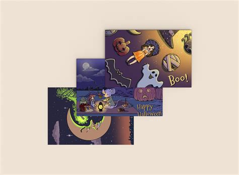 Spooky Set On Behance