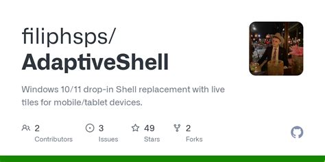 Adaptiveshell Adaptiveshell Sln At Master · Filiphsps Adaptiveshell