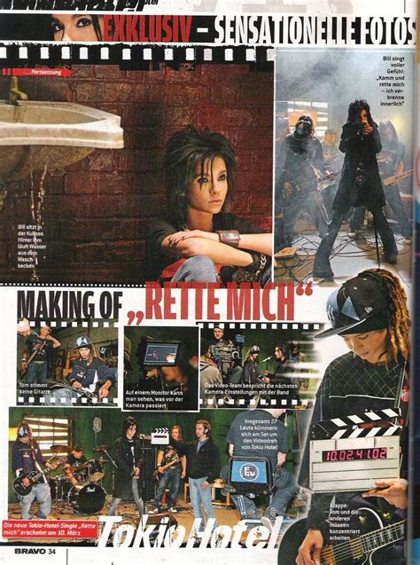 Tokio Hotel Bravo Magazine Page 2006 Tokio Hotel Singen Neue Wege