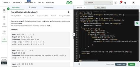 Gfg160 Gfg160series Geeksforgeeks Day44 Codingchallenge Parthvi Jaiswal