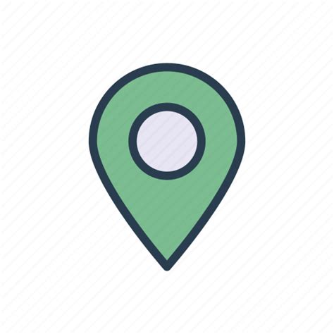 Gps Location Map Pin Pointer Icon