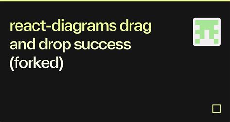 React Diagrams Drag And Drop Success Forked Codesandbox