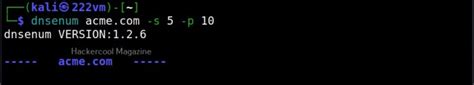 complete guide to dnsenum hackercool magazine