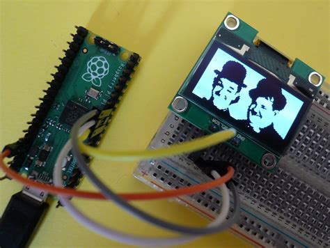 Électronique En Amateur Écran Oled Sh1106 Et Pico