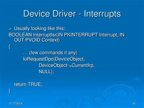 PPT Introduction To Writing Device Drivers For Windows PowerPoint Presentation ID