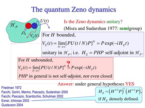 Ppt Quantum Zeno Subspaces Powerpoint Presentation Free Download