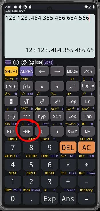 Decimal Notation Calces Scientific Calculator Manual