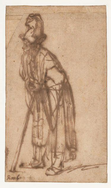 Never Yet Melted Rembrandt Drawing