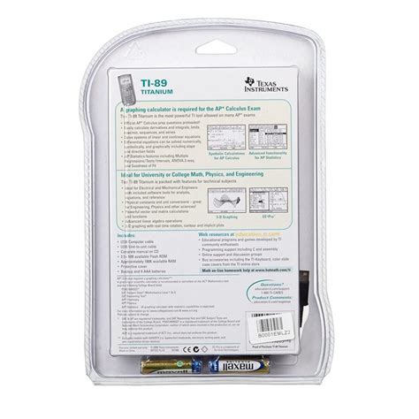 Texas Instruments TI 89 Titanium Electropolis Ch