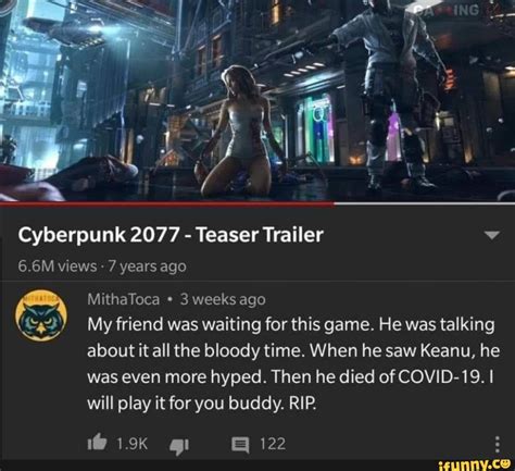Cyberpunk 2077 Teaser Trailer 66m Views 7 Years Ago Mithatoca 3