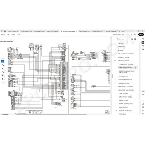 Hyundai Excavator Hx140a L Hx140l Hx140lc Hx140lt3 Service Manual
