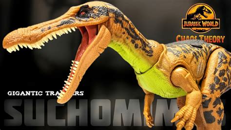 Mattel Jurassic World Chaos Theory Gigantic Trackers Suchomimus Review