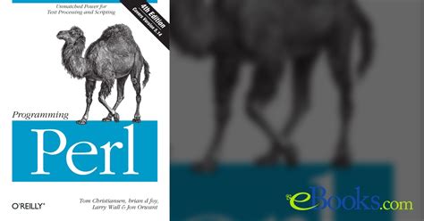 programming perl 4th ed by tom christiansen ebook