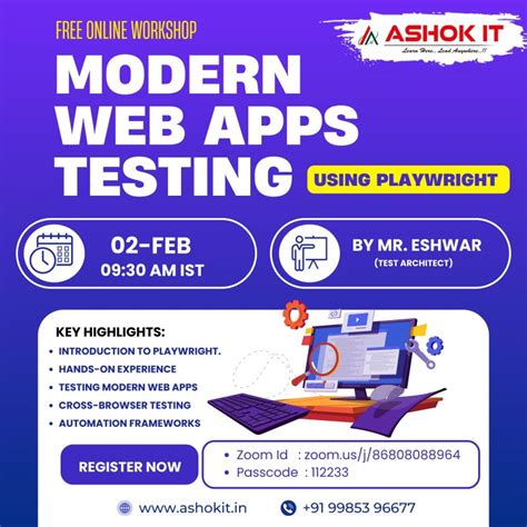 Freeworkshop Webapptesting Playwright Testingtools Softwaretesting