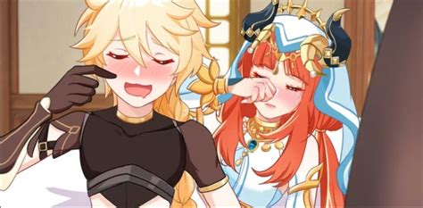 Aether X Nilou Anime Romans Aesthetic Anime Anime Romance