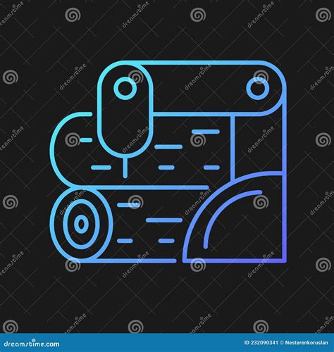 深色主题的木材加工梯度矢量图图标 向量例证 插画 包括有 图表 霓虹灯 木料 制造 徽标 项目 232090341