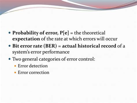 Error Control Coding Ppt