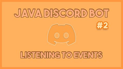 Java Discord Bot Listening To Events Youtube