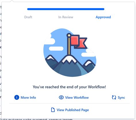 Publishing Control Workflows