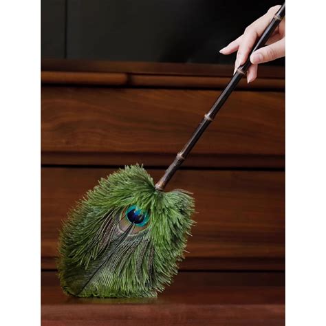 Ostrich Peacock Dusting Duster High End Retro Anti Static Household
