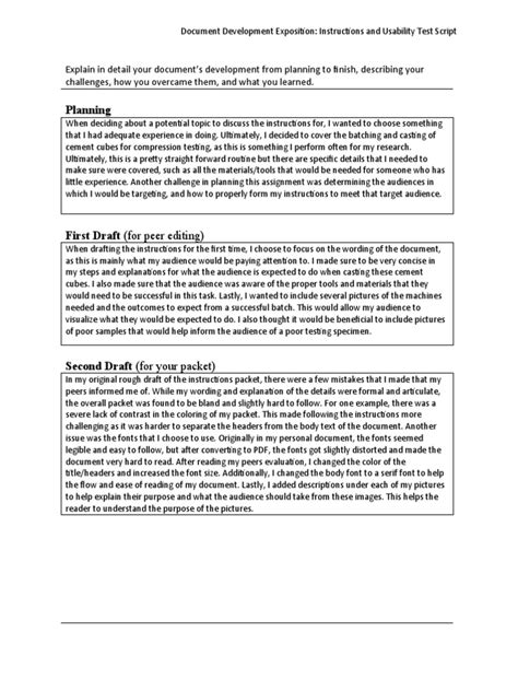 Instructions And Usability Test Script Dde Pdf Usability Human Communication