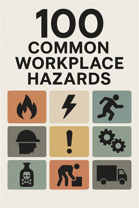 100 Common Workplace Hazards You Need to Know - Mastering Safety - OHSE