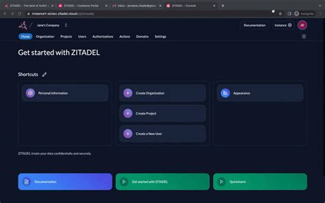 GitHub Zitadel Zitadel ZITADEL Identity Infrastructure Simplified For You