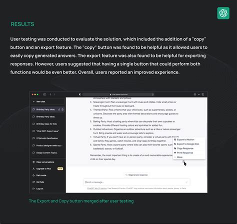 Enhancing User Experience Of Chat GPT UX Case Study On Behance