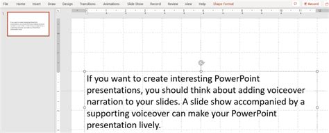 How To Do A Voiceover On PowerPoint
