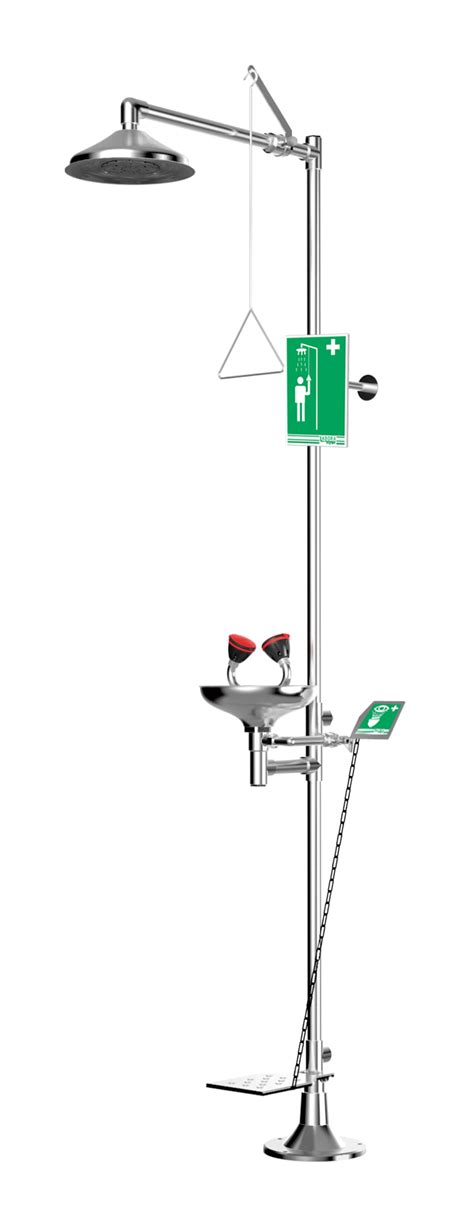 ชุดอ่างล้างตา และล้างตัวฉุกเฉิน Emergency Eyewash And Shower Station