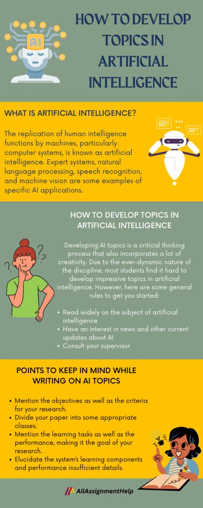 Artificial Intelligence Topics Get Range Of Topics For Your Project