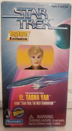 Star Trek Transporting Lt Tasha Yar Toyfare 45 In Figure 1998