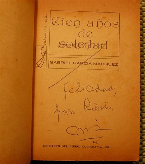 Cien años de Soledad (One Hundred Years of Solitude) de Garcia Marquez ...