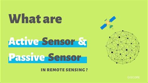 Active And Passive Sensor Youtube